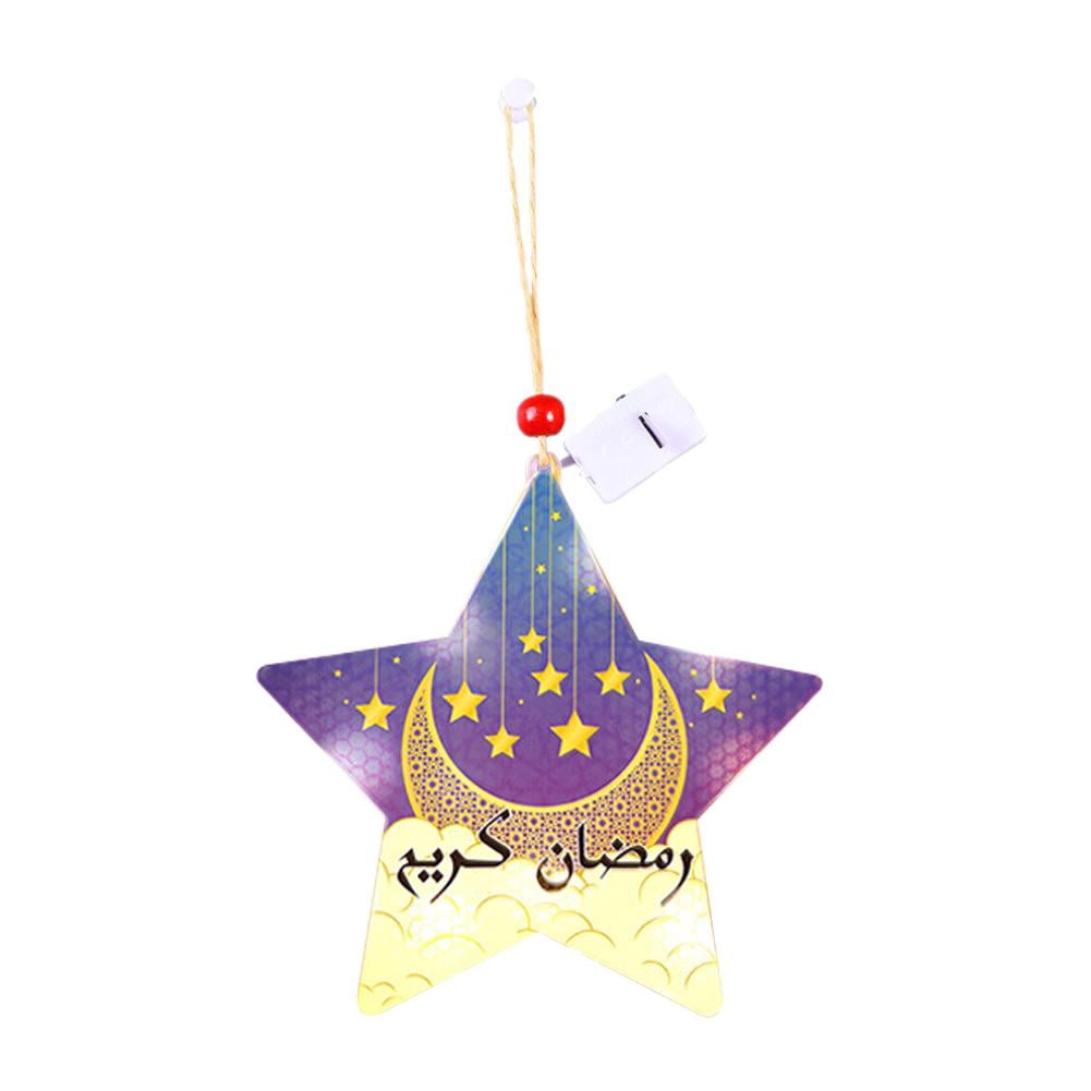 2025 Ramadan Eid al Fitr Home Decoration Light Moon Castle Star Shaped ...