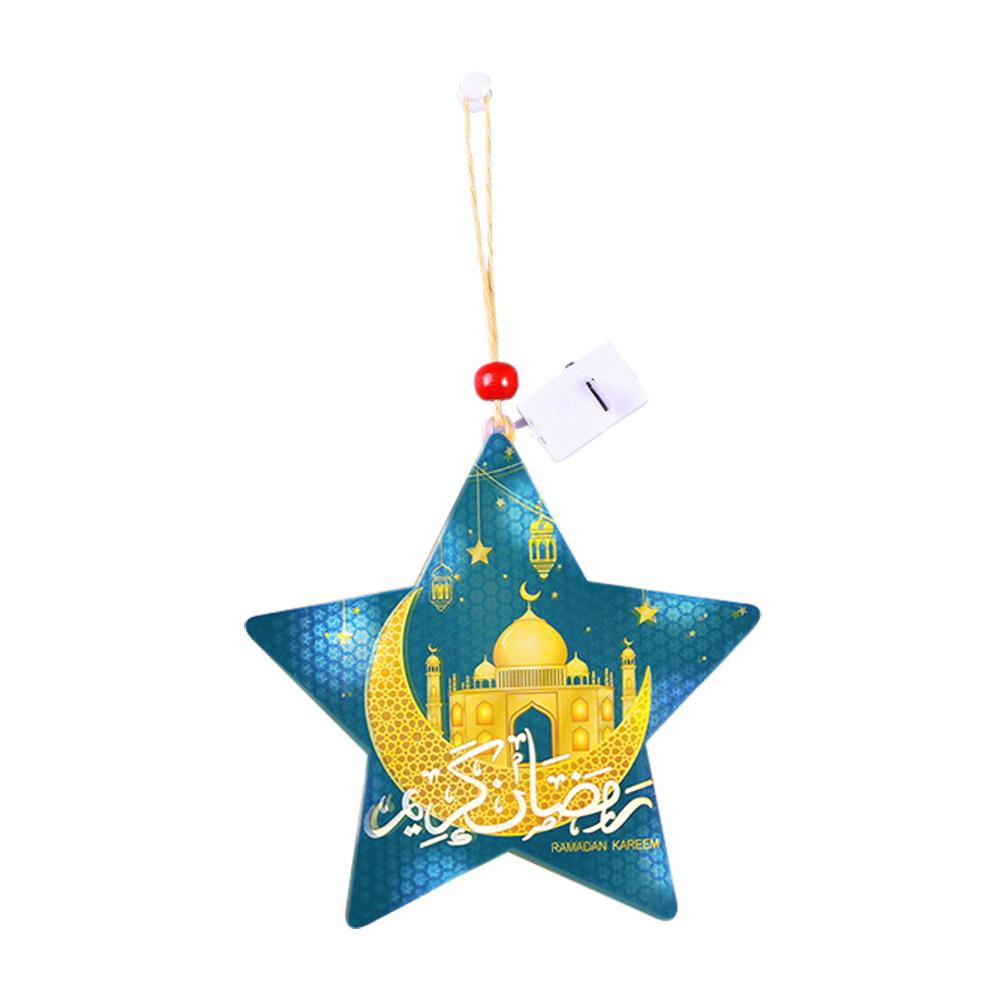 2025 Ramadan Eid al Fitr Home Dection Light Moon Castle Star Shaped ...