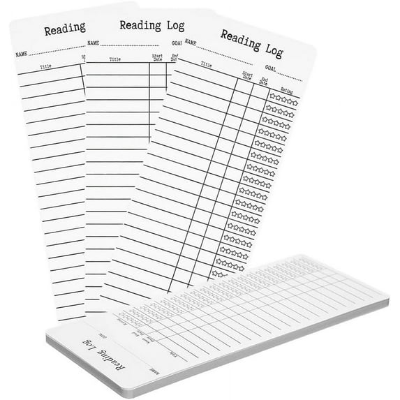 2025 Reading List Bookmark, Reading Log Bookmark, Library Card Bookmark ...