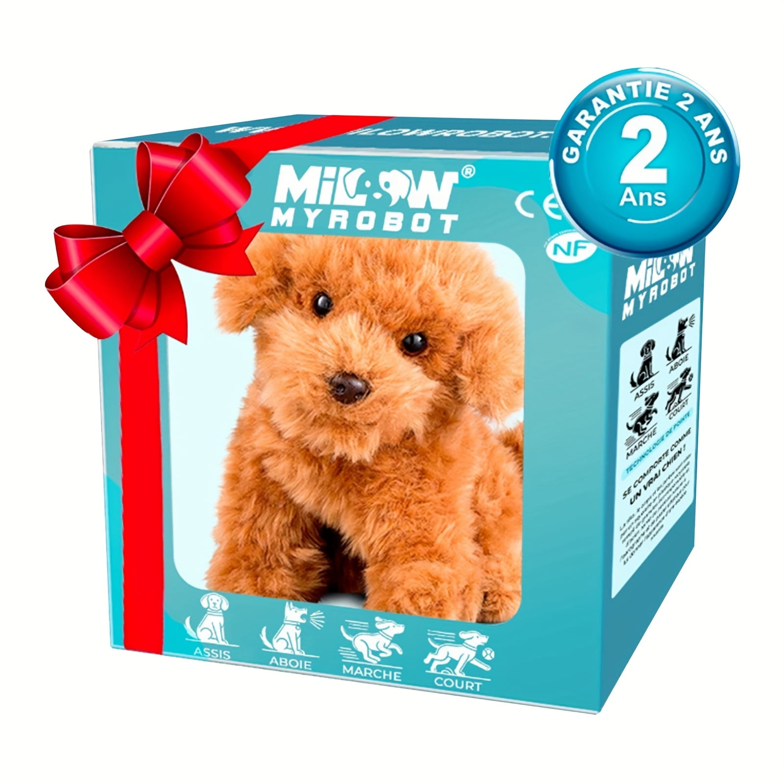 2025 Realistic Robot Dog - Interactive Walking & Barking Pet with ...