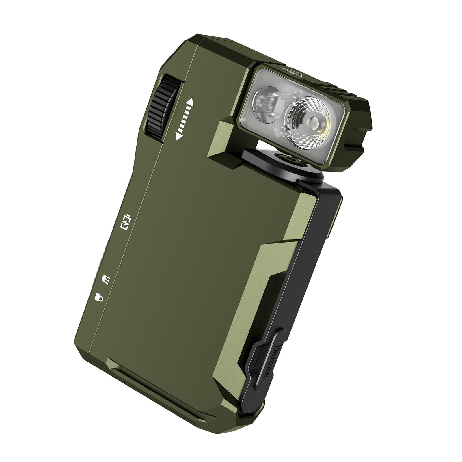 2025 Rechargeable EDC Flashlight,Powerful RGB Flashights - 400 Lumens ...