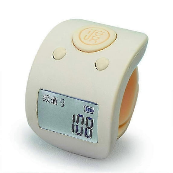 2025 Rechargeable Finger Counter, IPX8 Waterproof Lap Counter, Silent 6 Channel Digital Tasbih ...