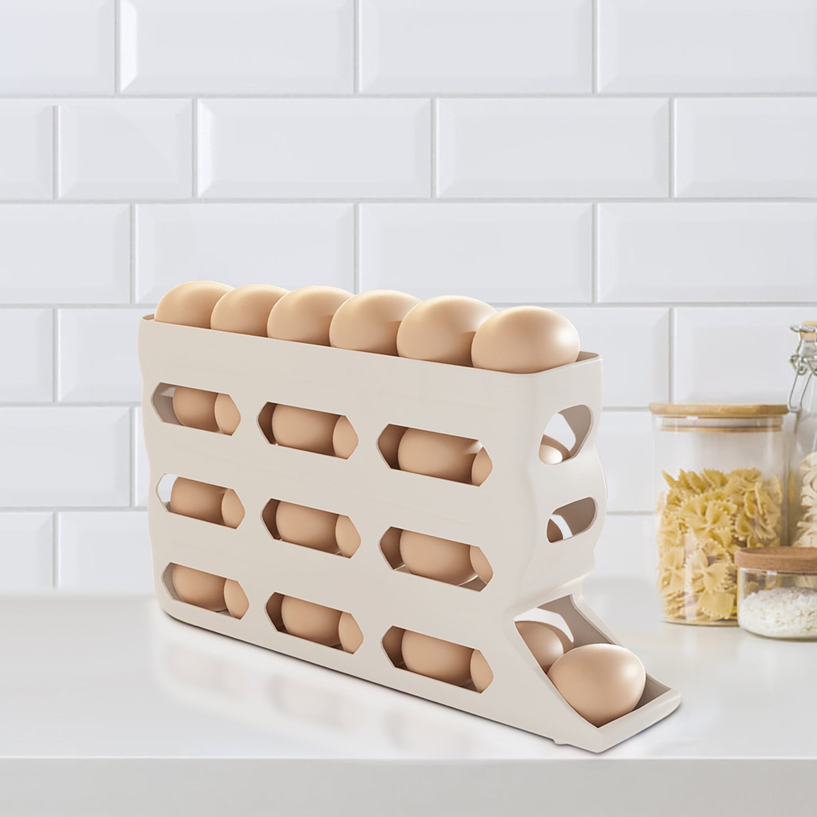 2025 Refrigerator Side Door Egg Storage Rack, Slide-Out Automatic ...