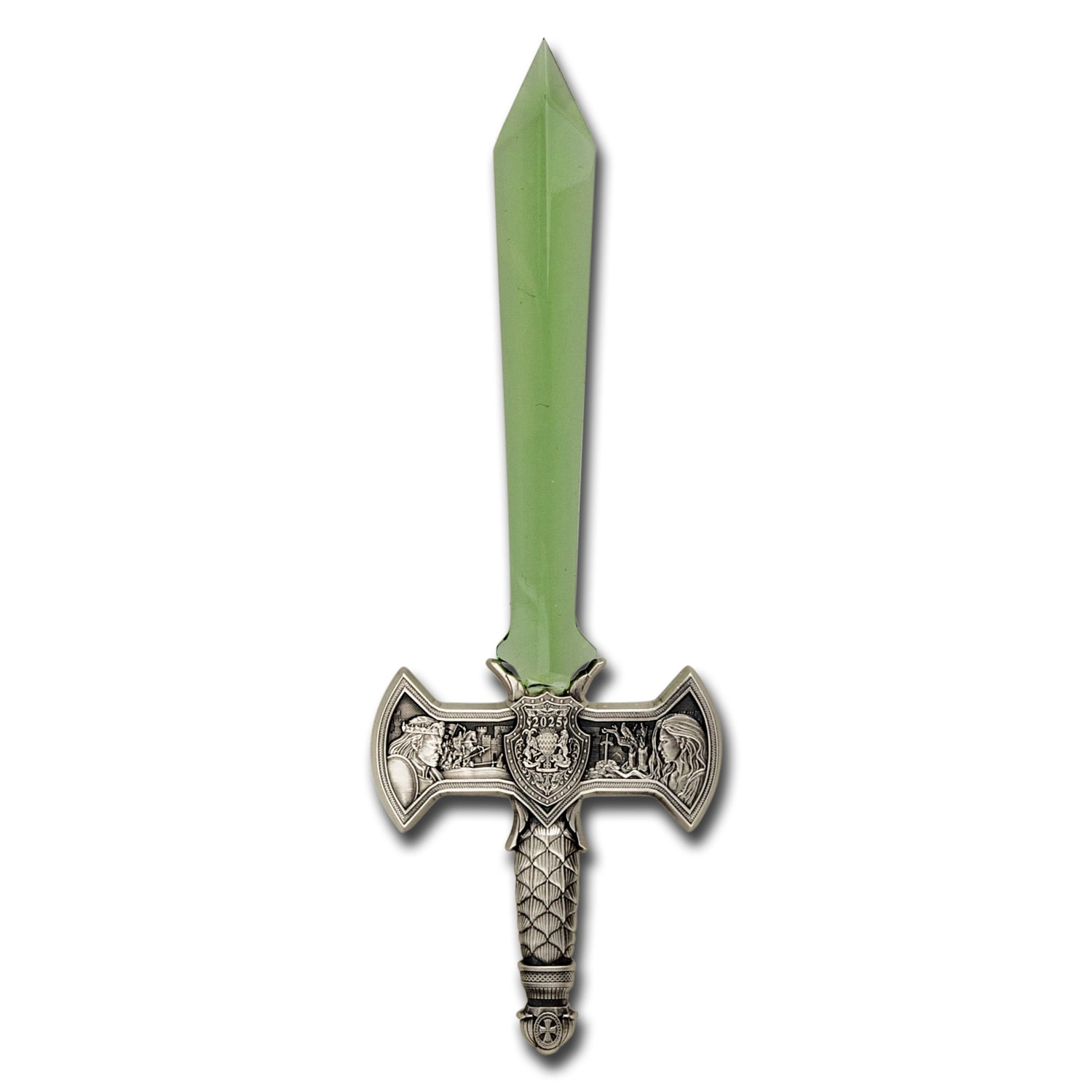 2025 Rep.of Chad 1 oz Silver Excalibur Sword Shaped Coin - Walmart.com