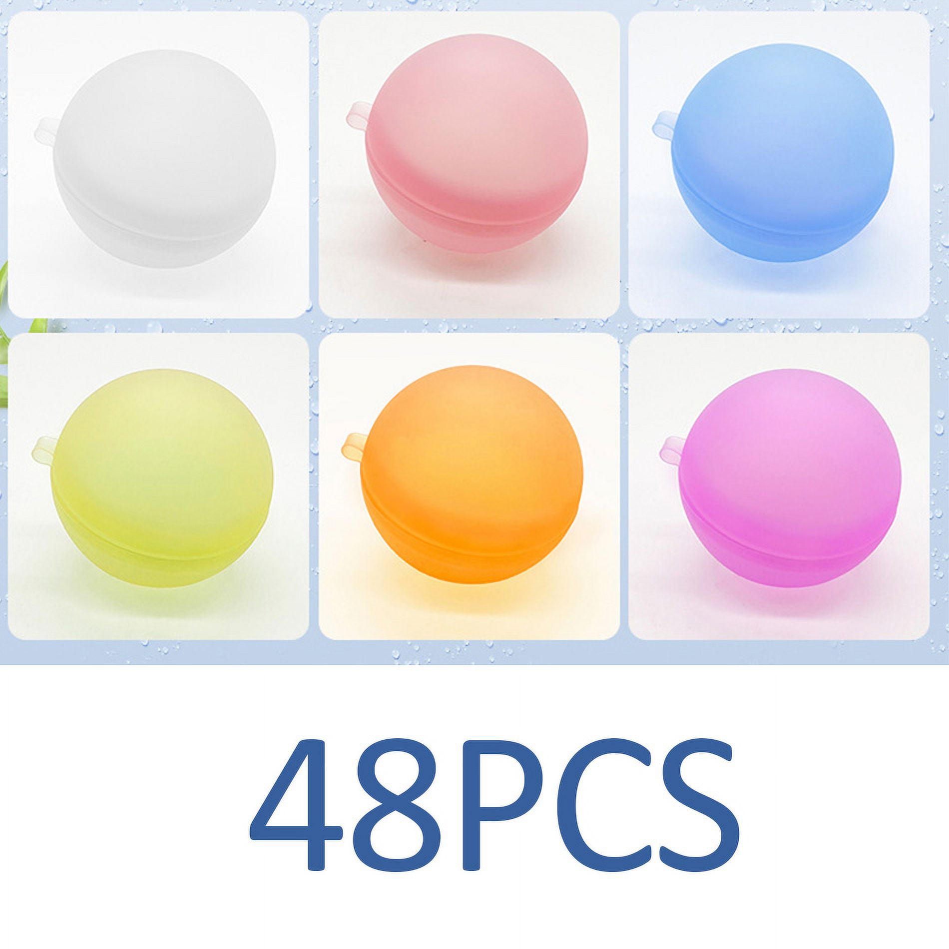 2025 Reusable Water Balloons Refillable Water Balloon Quick Fill Self ...