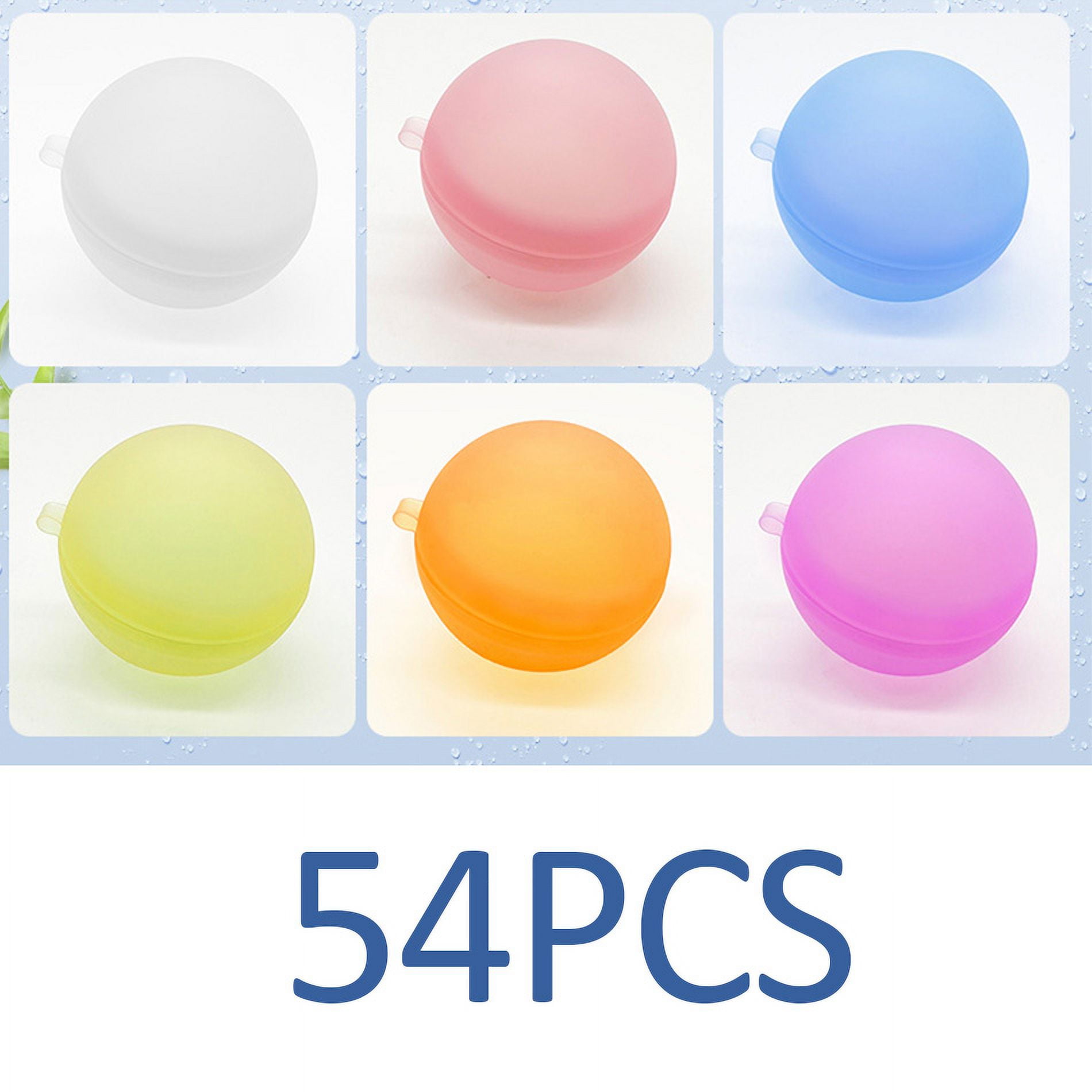 2025 Reusable Water Balloons Refillable Water Balloon Quick Fill Self ...