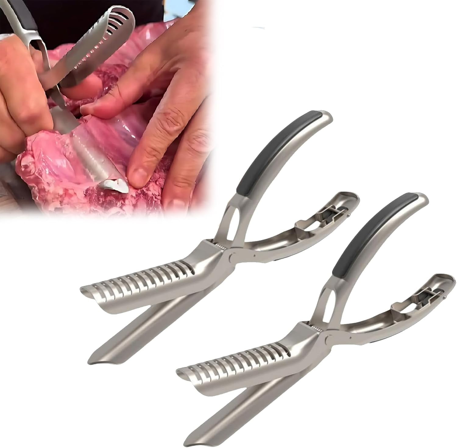 2025 Rib Prep Pro, Rib Prep Tool, BBQ Rib Skinner Premium Food-Grade ...