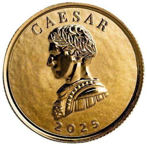 2025 SC Gold Commander Series: Caesar 1/10 oz Coin - Walmart.com