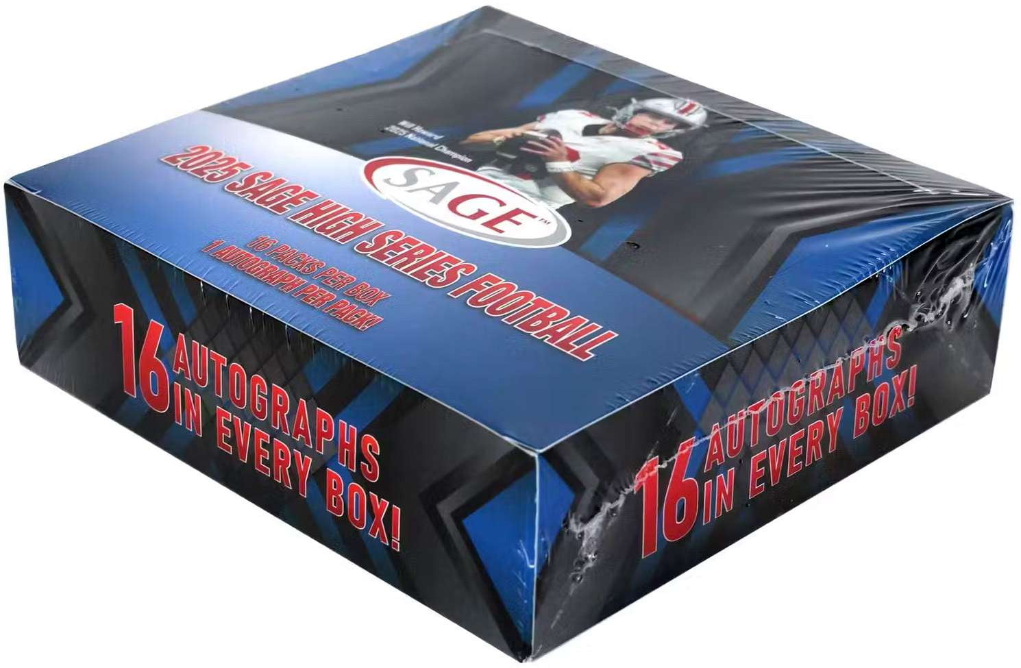 Sage Collectibles 2025 Sage High Series Football Hobby Box - Walmart.com