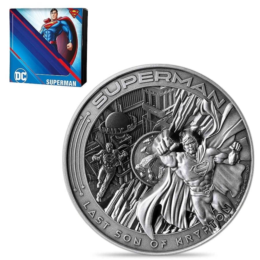 2025 Samoa 10 oz Silver Superman DC Comics Coin - Walmart.com