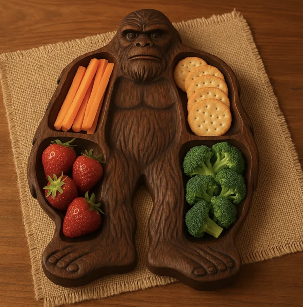 2025 Savage Charcuterie Platter, 8 Inch Ocean Themed Cheese Bread Board, Novelty Unique Serving ...