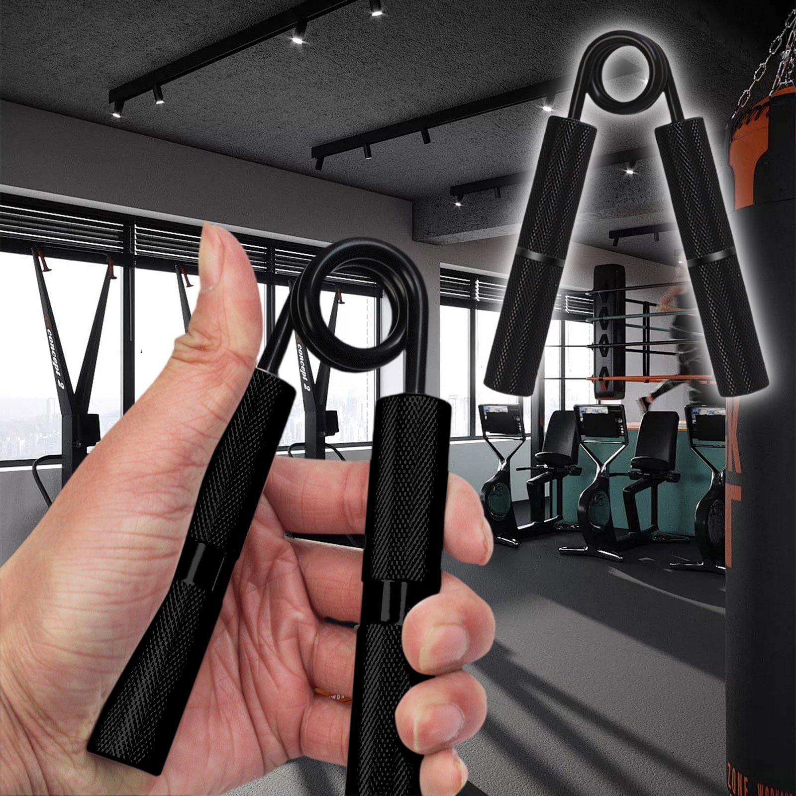 Hand Grip Strengthener,50-200lbs Adjustable Resistance Hand Strength ...