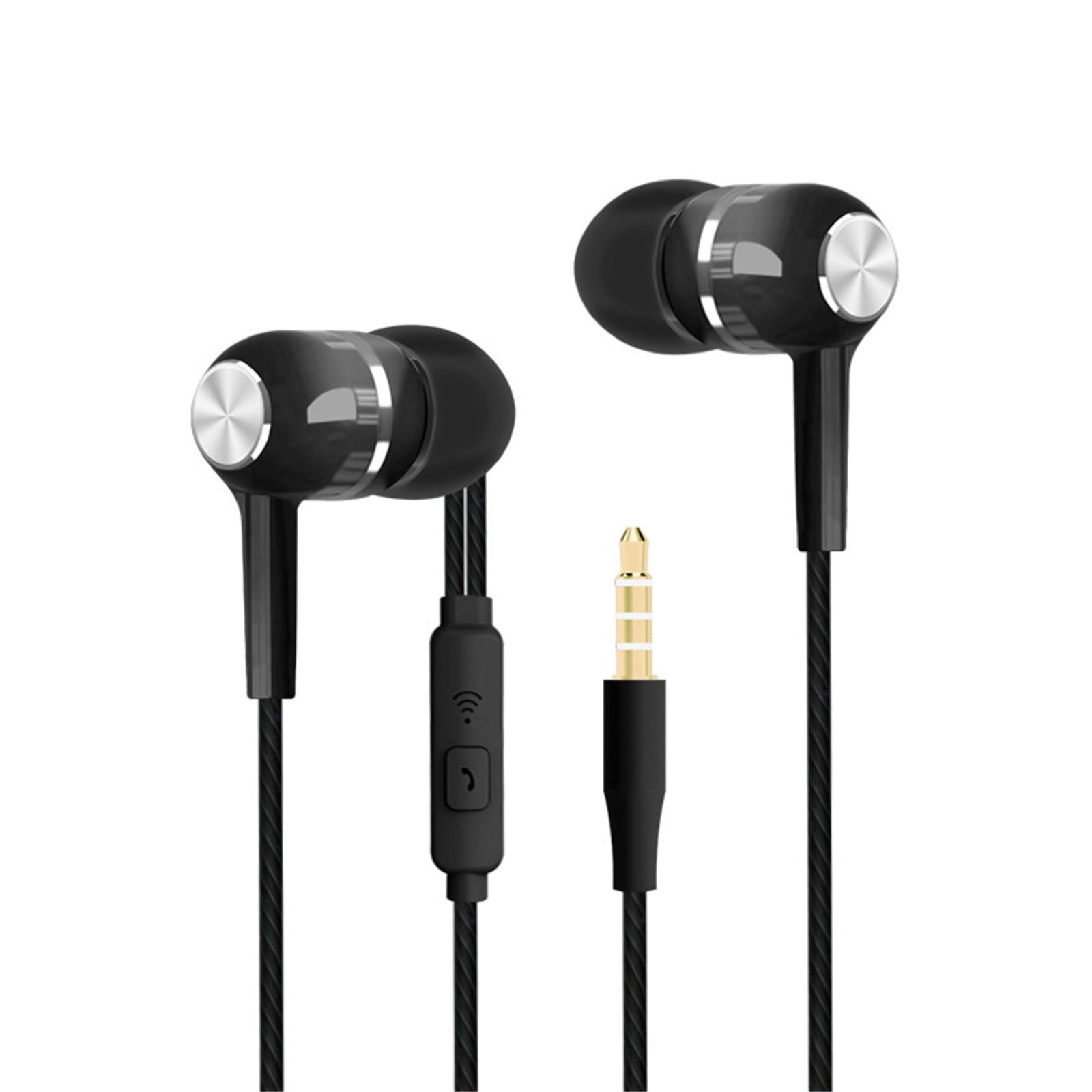 Wired Earbuds with Microphone, Noise Isolating In-Ear Headphones ...