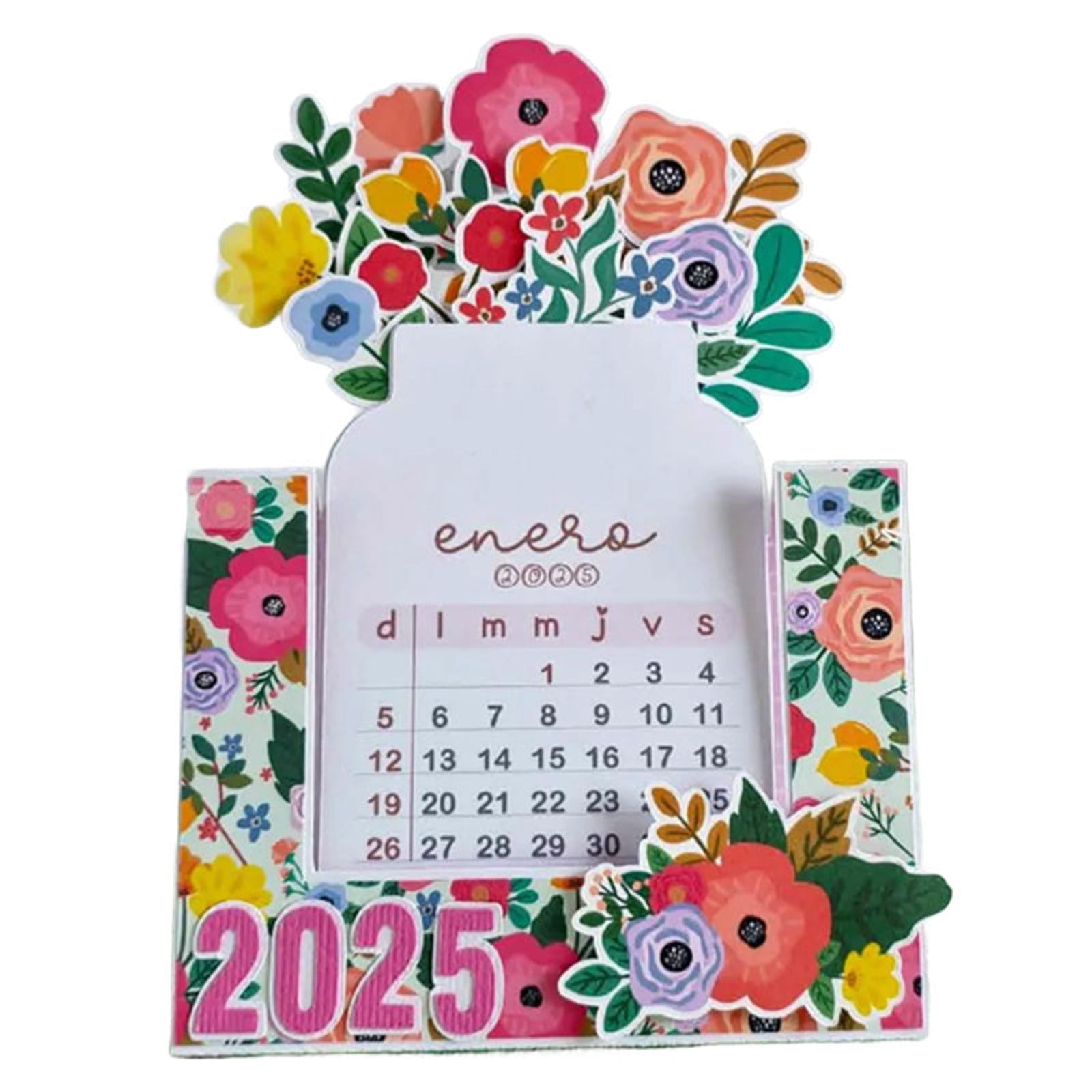 2025 Scenic Landscapes Wall Calendar Oversized Grid Layout for Detailed ...