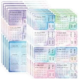 2025 Schedule Calendar Stickers Monthly Planner Adhesive Index Divider ...