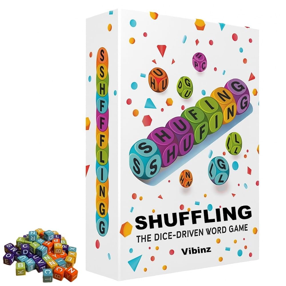 2025 Scrambled Dice Word Game, Scrambled Dice Game, Crossword Dice ...