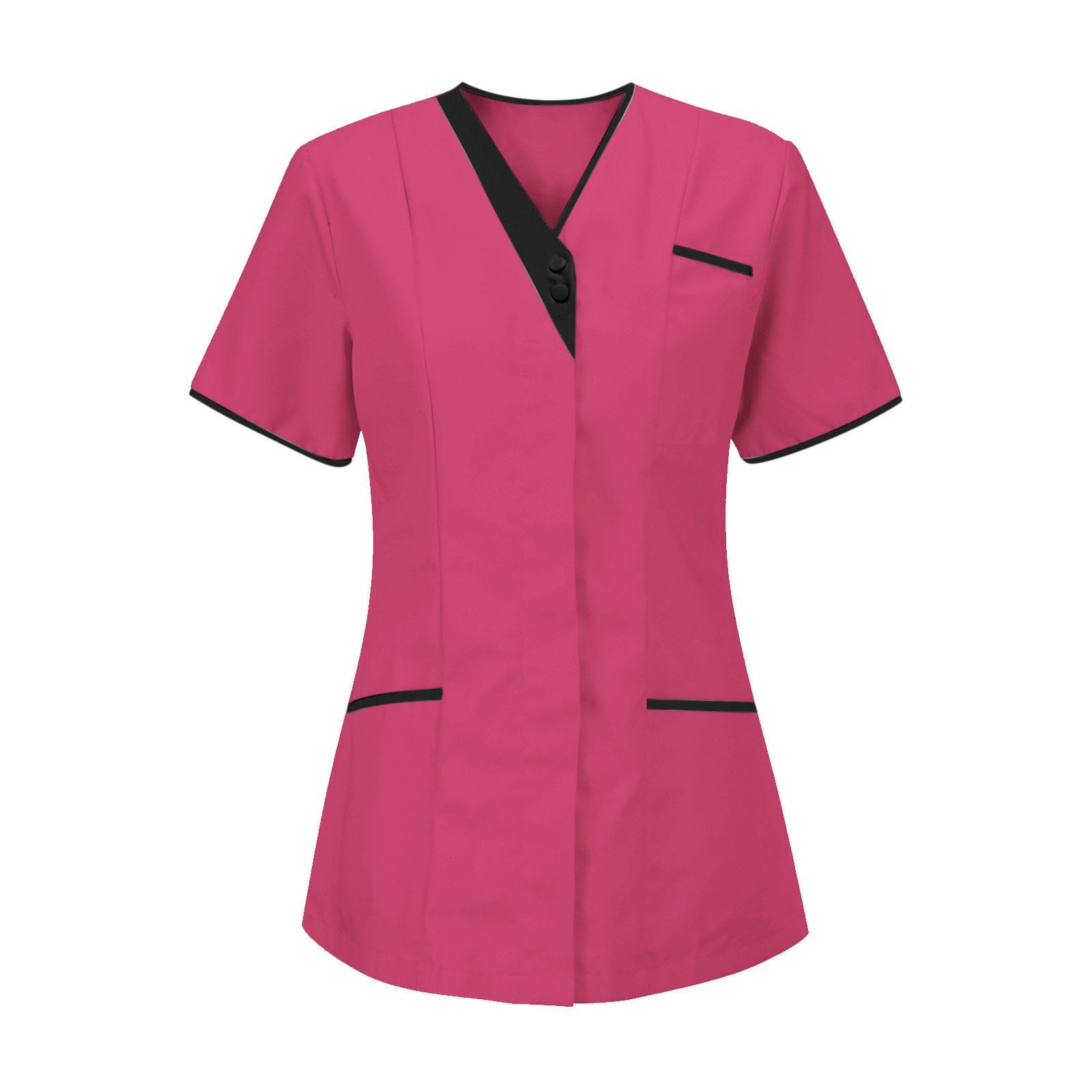 2025 Scrub Shirts for Women Nurses Short Sleeve Medical Uniforms Womens ...