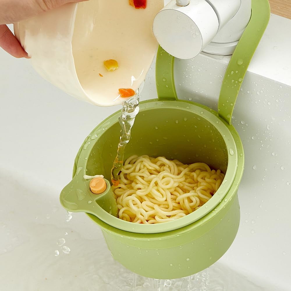 2025 Self-Cleaning Kitchen Sink Food Waste Catcher Faucet Hanging ...