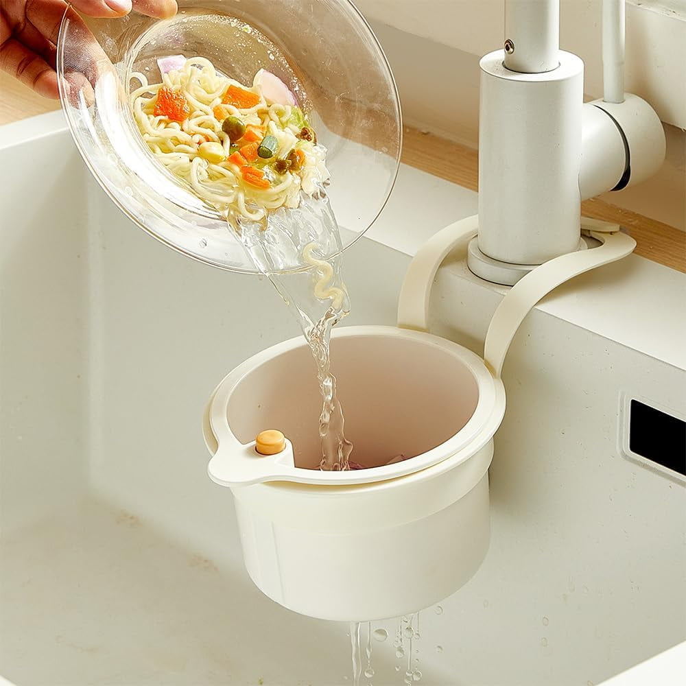 2025 Self-Cleaning Kitchen Sink Food Waste Catcher Faucet Hanging ...