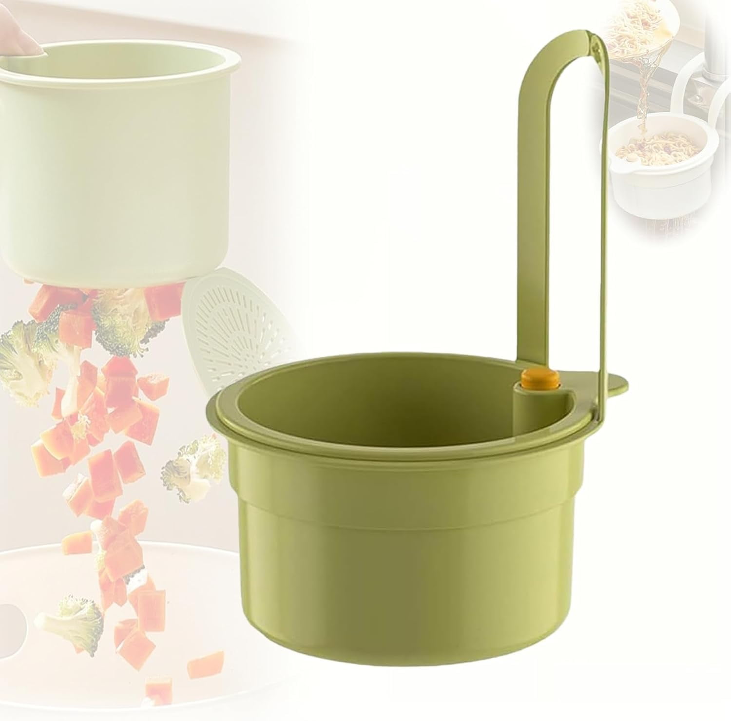 2025 Self-Cleaning Kitchen Sink Food Waste Catcher Faucet Hanging ...