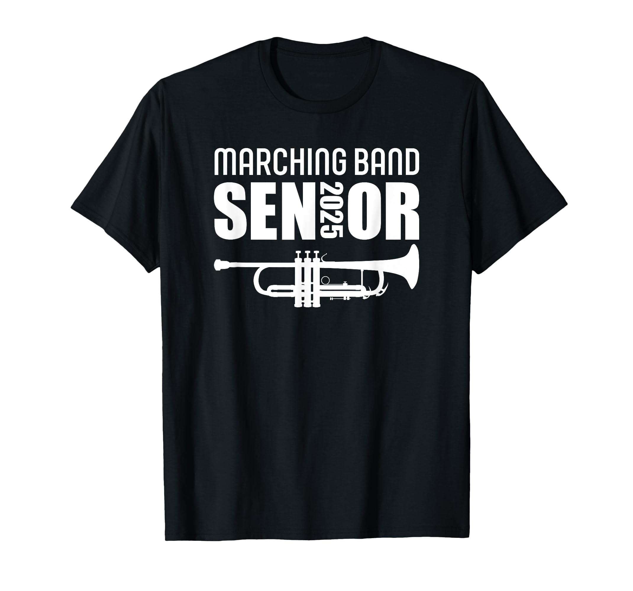 2025 Senior Trumpet Class of 2025 Marching Band Senior T-Shirt ...