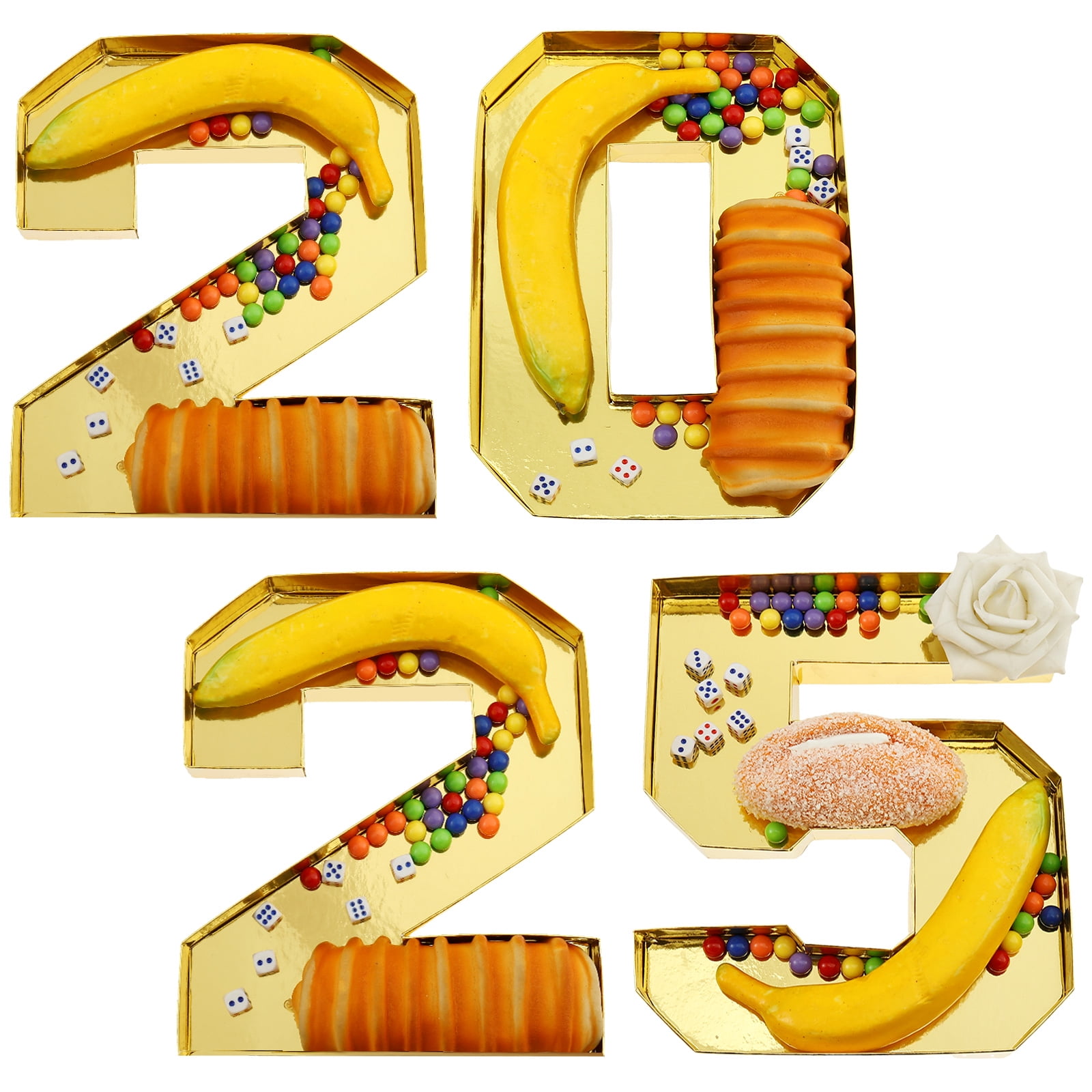 2025 Set Number Charcuterie Board Box 10 inch Fillable Cardboard Number ...