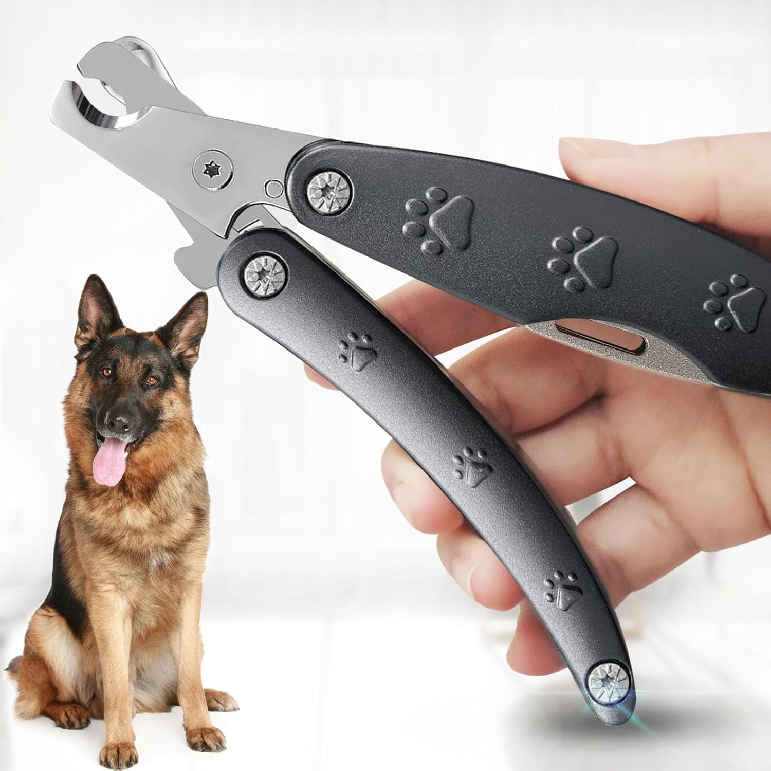 2025 Silent Design Clipper for Dogs, Cut Thick Smoothly, 3 in 1 Compact ...