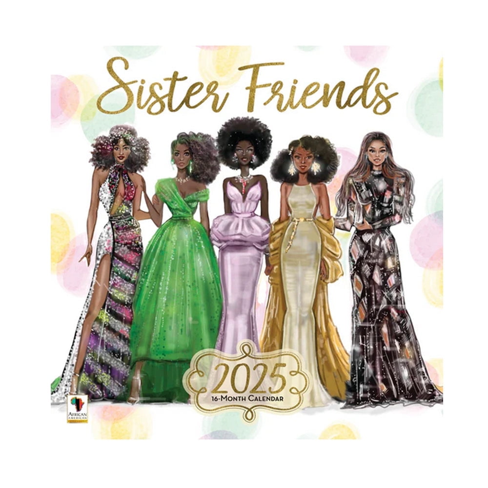 2025 Sister Friends Wall Calendar - Walmart.com