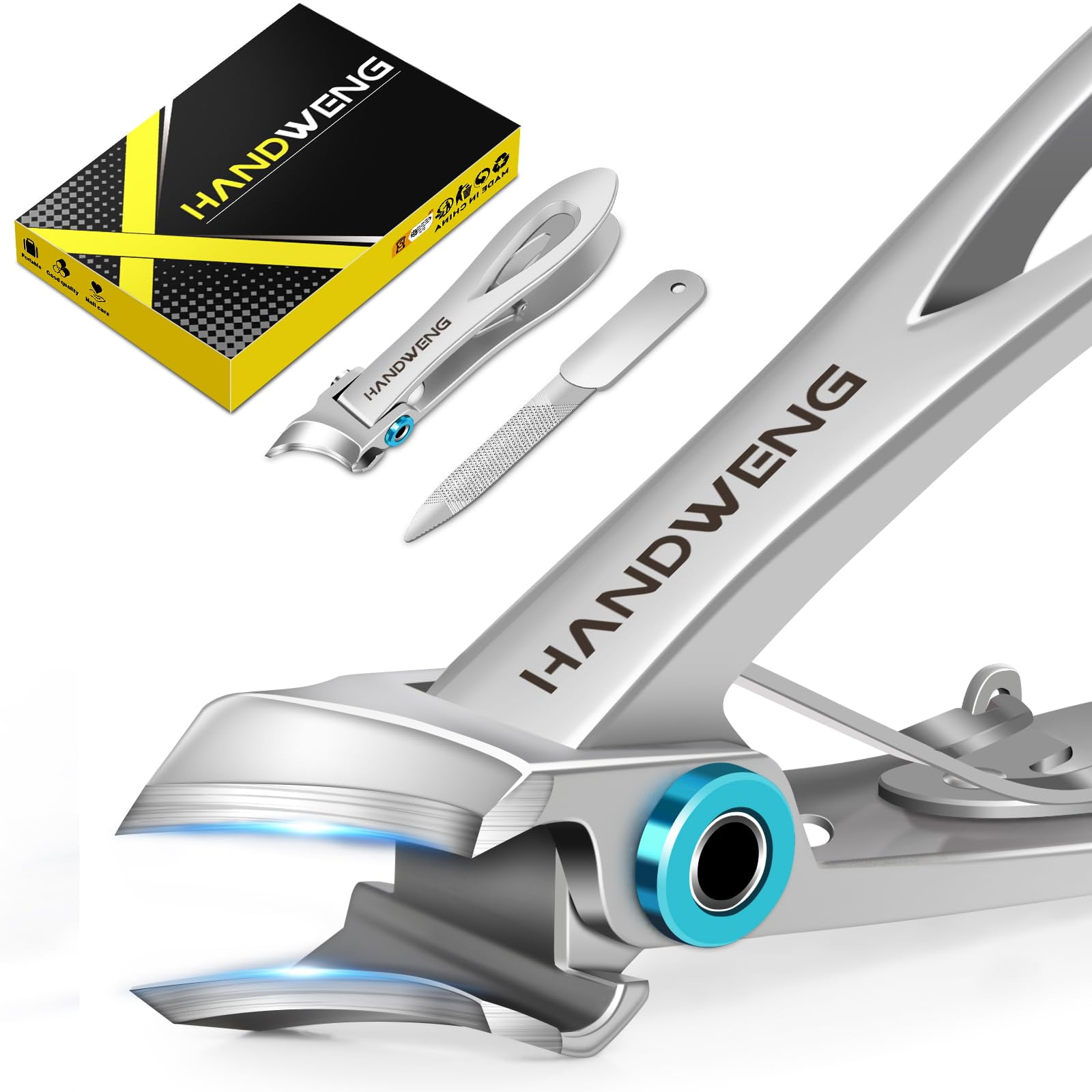 2025 Slanted Nail Clippers MMF7 for Men Thick Toenails, Nail Clippers ...