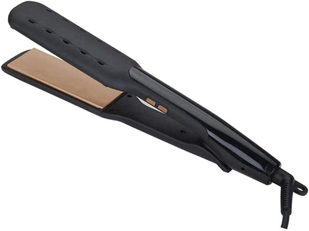2025 Smart 2-in-1 Hair Straightener & Curler – Wide Ceramic Plates for ...