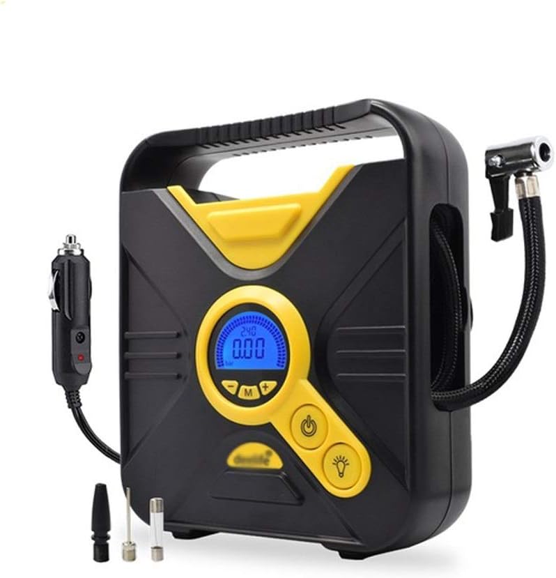2025 Smart Car Tire Inflator - 12V Digital Air Compressor with Pressure ...