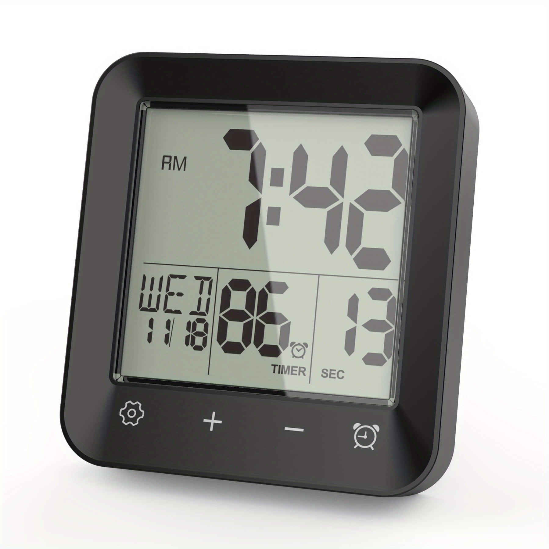 2025 Smart Wall Clock&table Clock Digital Bathroom Clock Timer ...