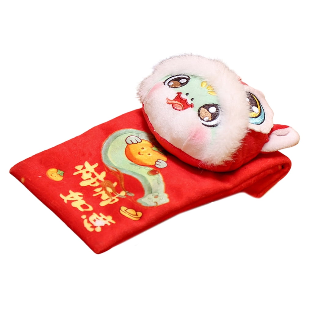 2025 Snake Mascots Envelope Plush Stuffed Toy for New Year Surprise ...