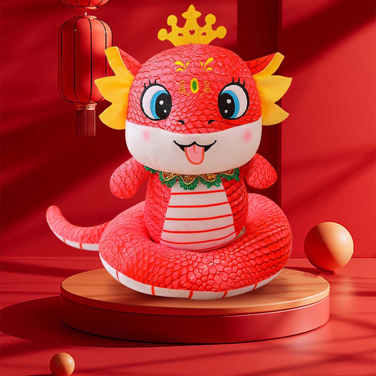 2025 Snake Year Doll, Lucky Snake Toy, Miniature Annual Meeting Gift ...