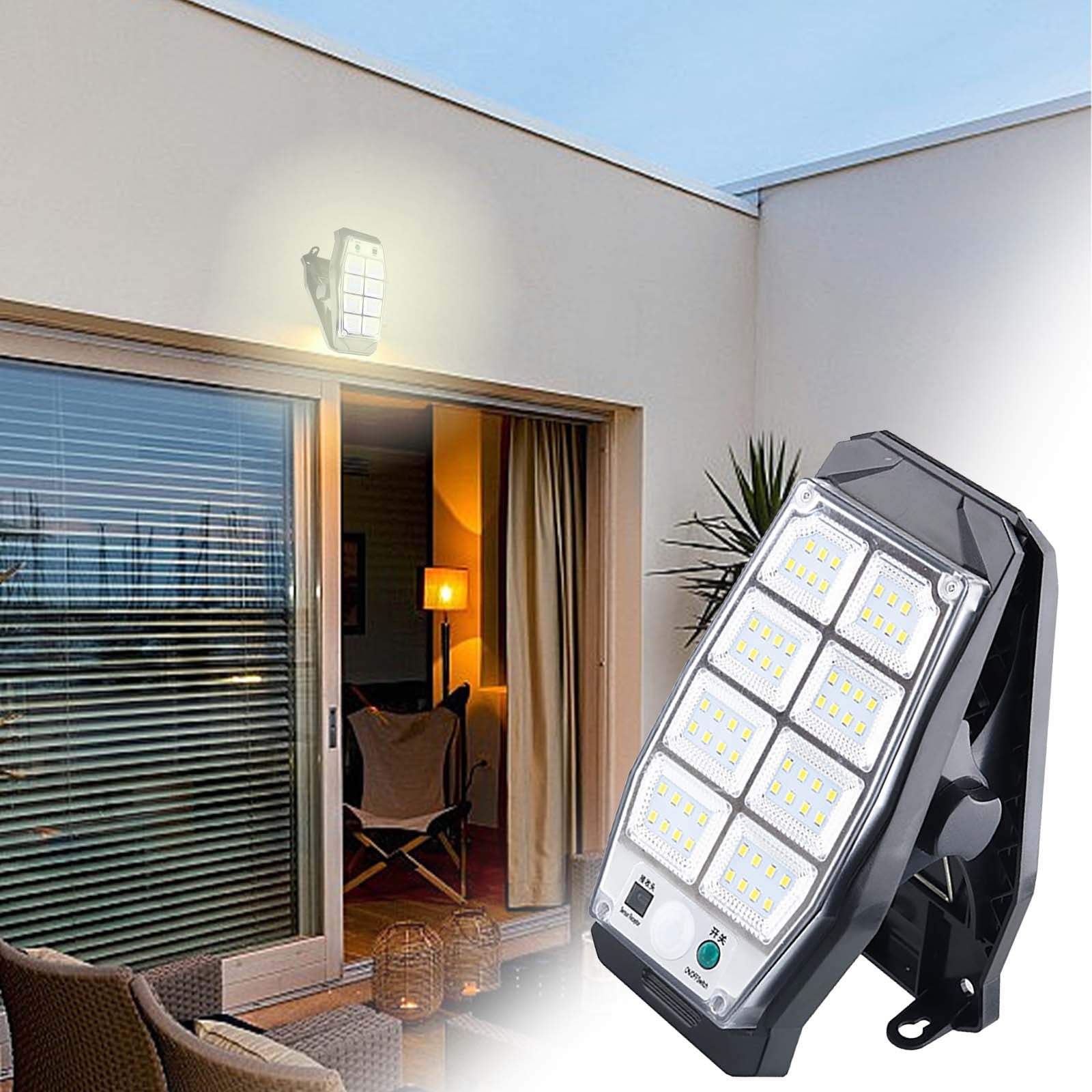 2025 Solar Clip Lights for Balcony/Wall, IP65 Waterproof Motion Sensor ...