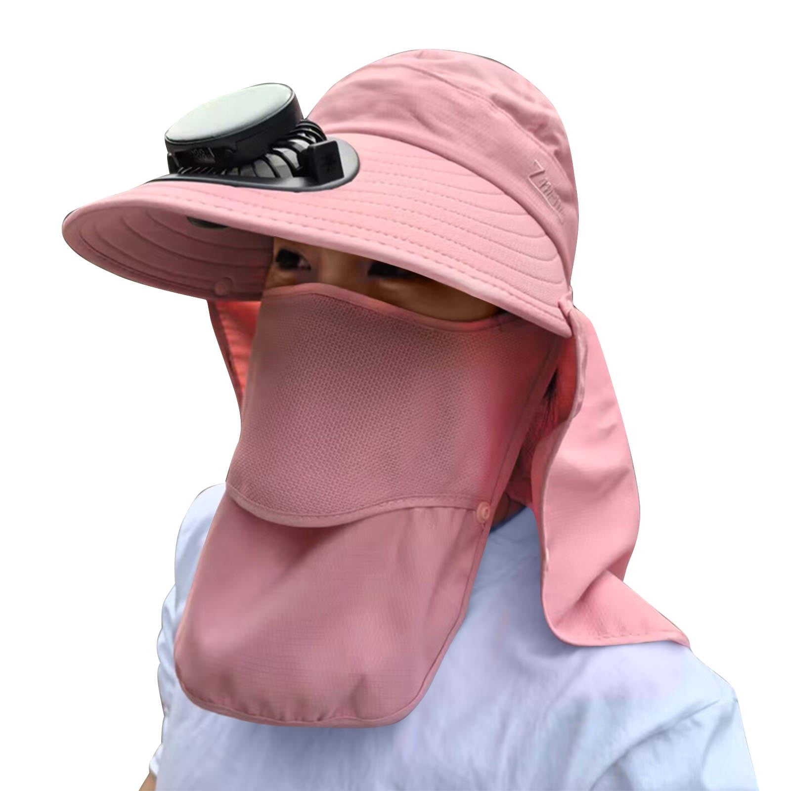 2025 Solar-Powered Fan Sun Hat for Men/Women – UPF 50+ Wide Brim Hat ...