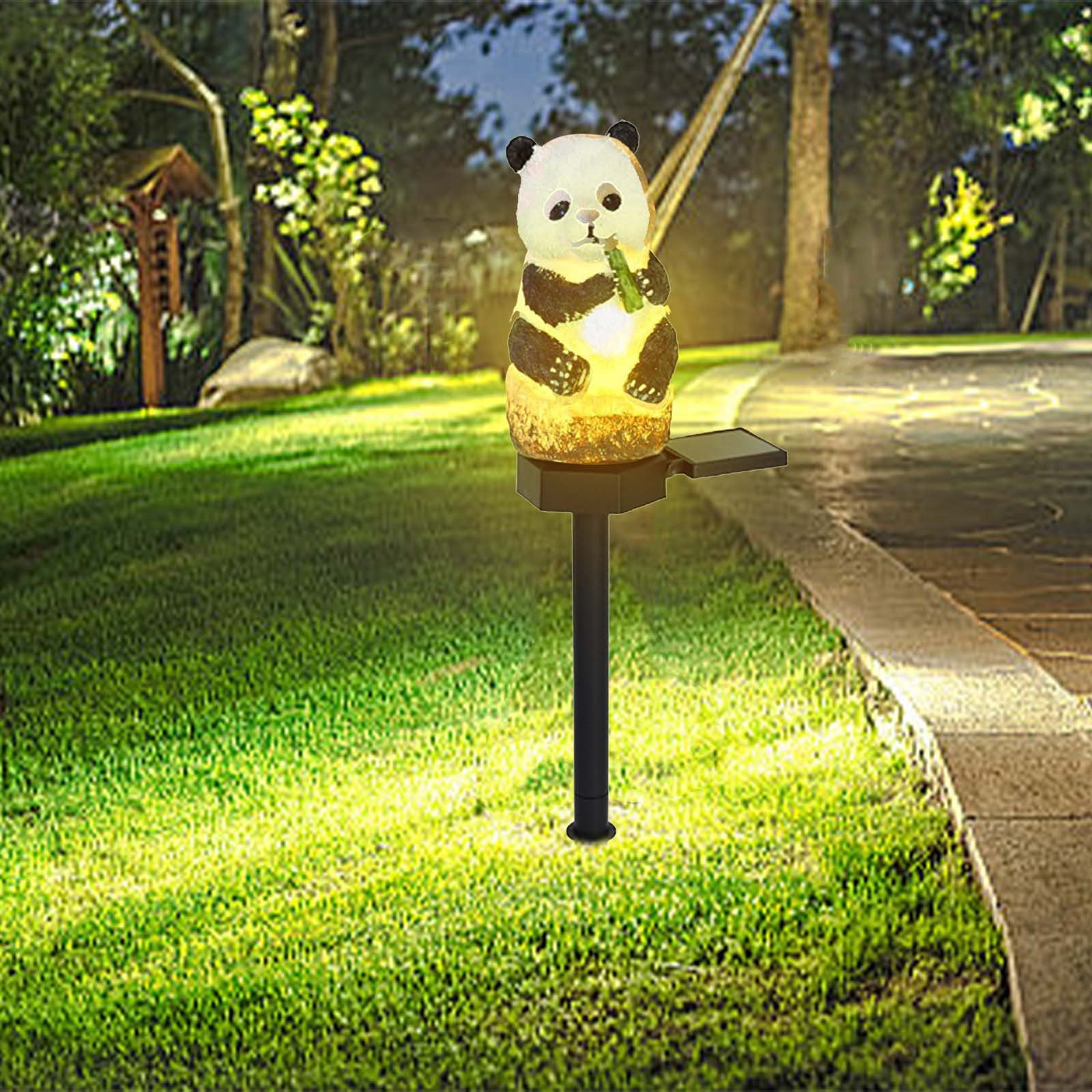 2025 Solar Resin Bird Lights Outdoor, Waterproof Garden Stake Lights ...