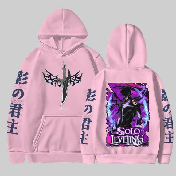 2025 Solo Leveling Anime Hoodie cool and flashy street fightting Man ...