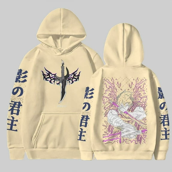 2025 Solo Leveling Anime Hoodie cool and flashy street fightting Man ...