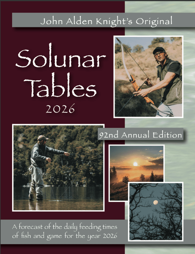 2026 Solunar Tables Booklet - Walmart.com