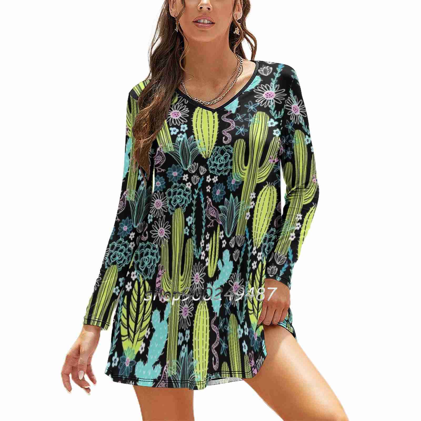 2025 Sonoran Landscape Evening Party Dresses Midi Dress Female Sweet ...