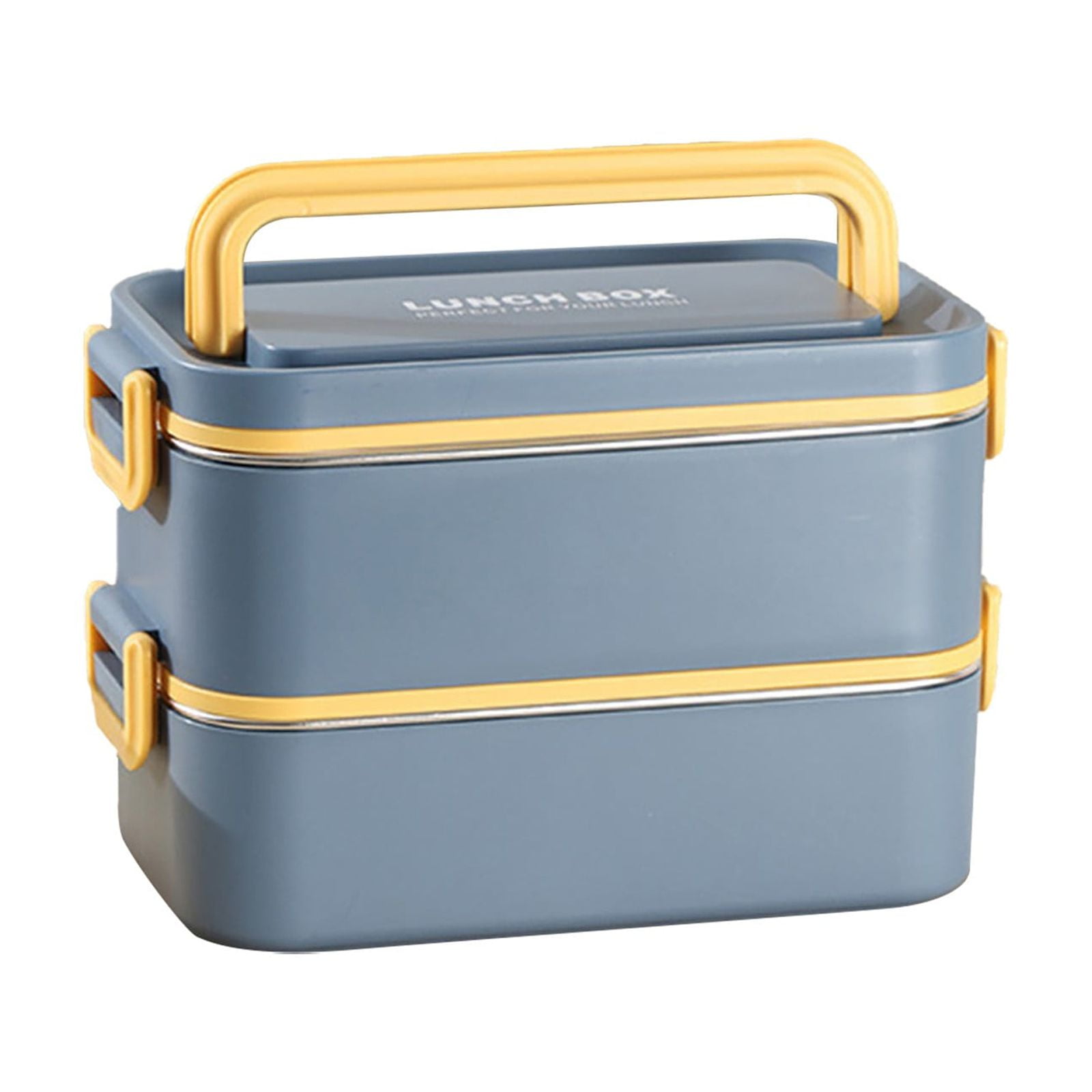 2025 Special Deals! NEGJ Box Lunchbox for Adults 3 Stackable Containers ...