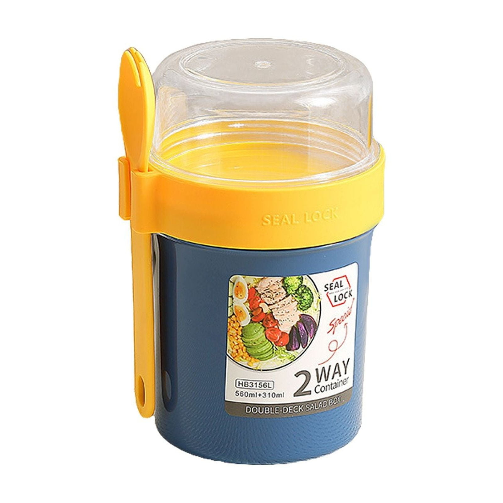 2025 Special Deals! NEGJ Breakfast Cereal Cup Reusable Oats Container ...