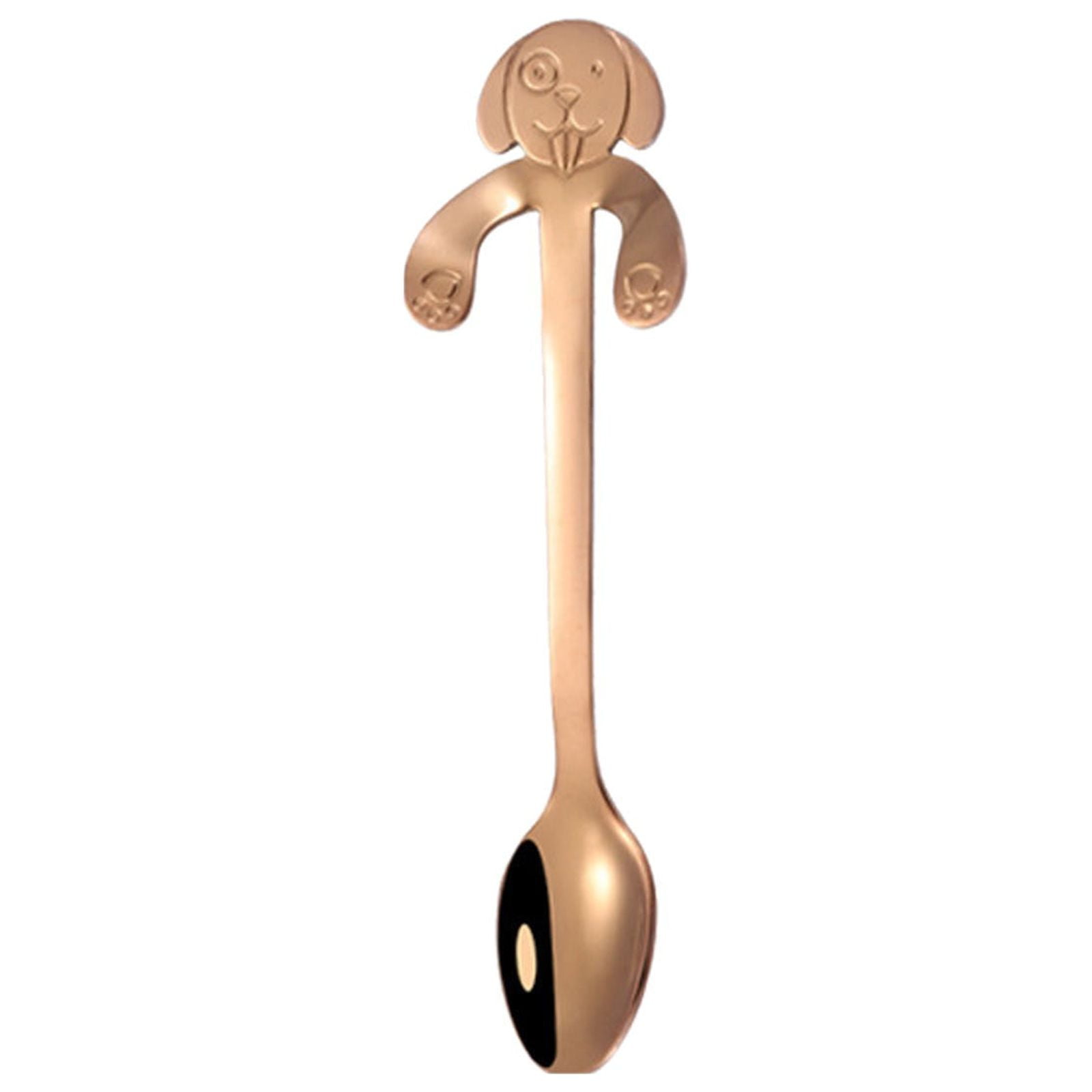 2025 Special Deals! NEGJ Coffee Spoon Mini Dog Hugging Doggy Spoon Tea ...