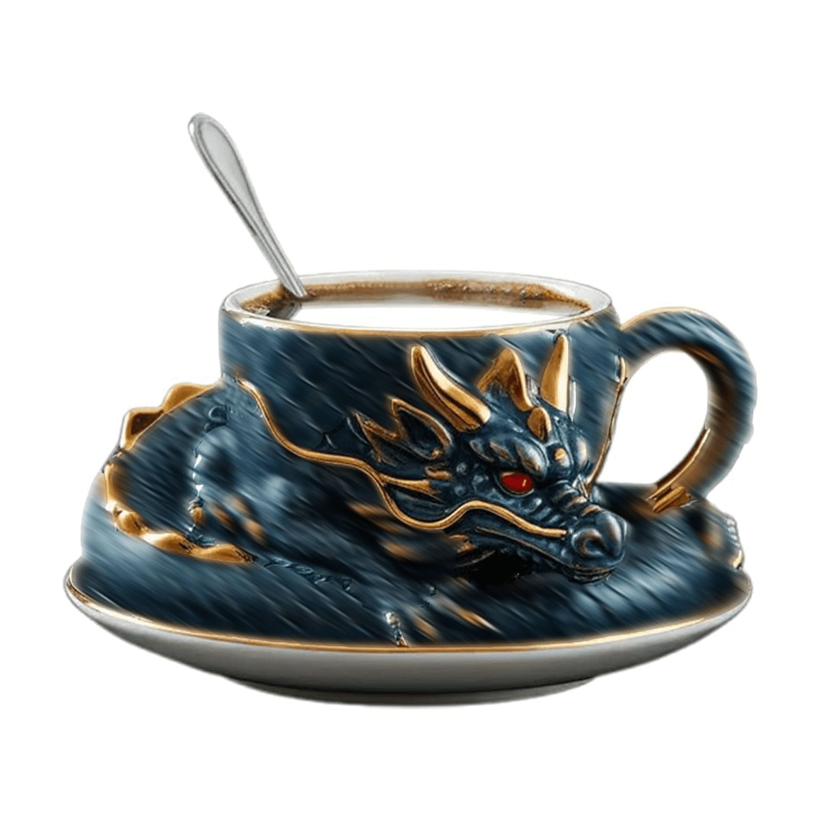 2025 Special Deals! NEGJ Dragon Shaped Coffee Cup Creative Dragon ...