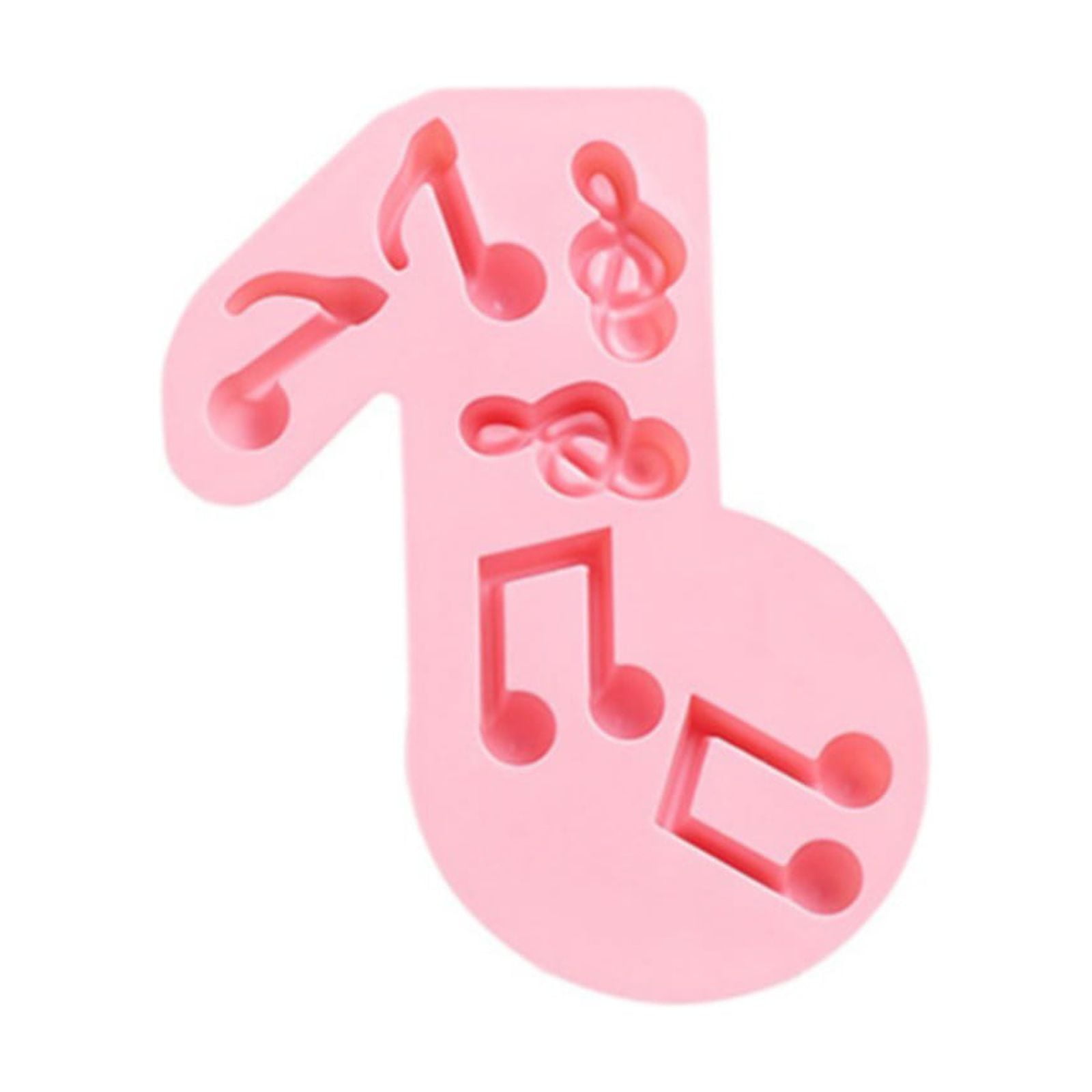 2025 Special Deals! NEGJ Music Note Silicone Fondant Molds Musical Cake ...