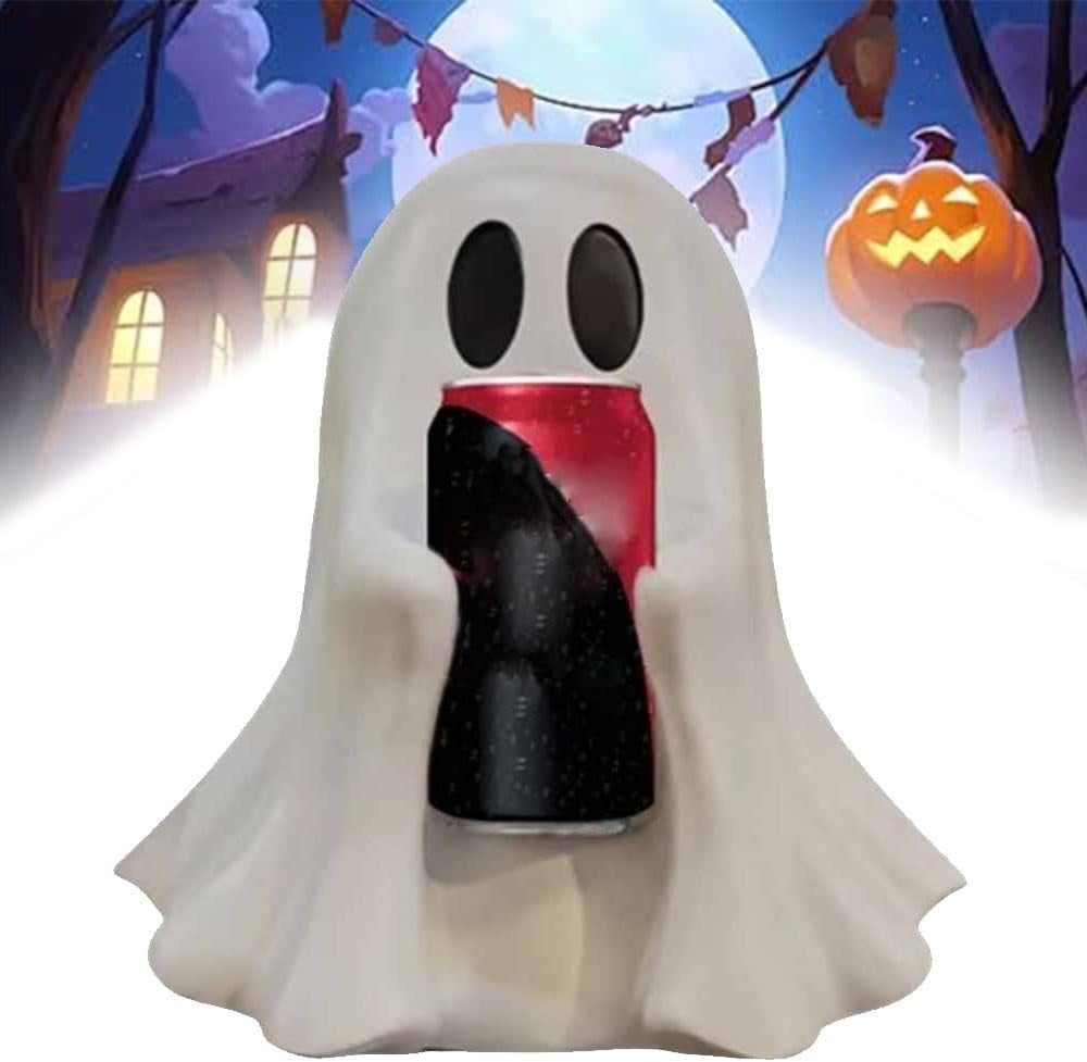 2025 Spooky Coke Ghost, Halloween Coke Ghost, Cute Drink Can Holder ...