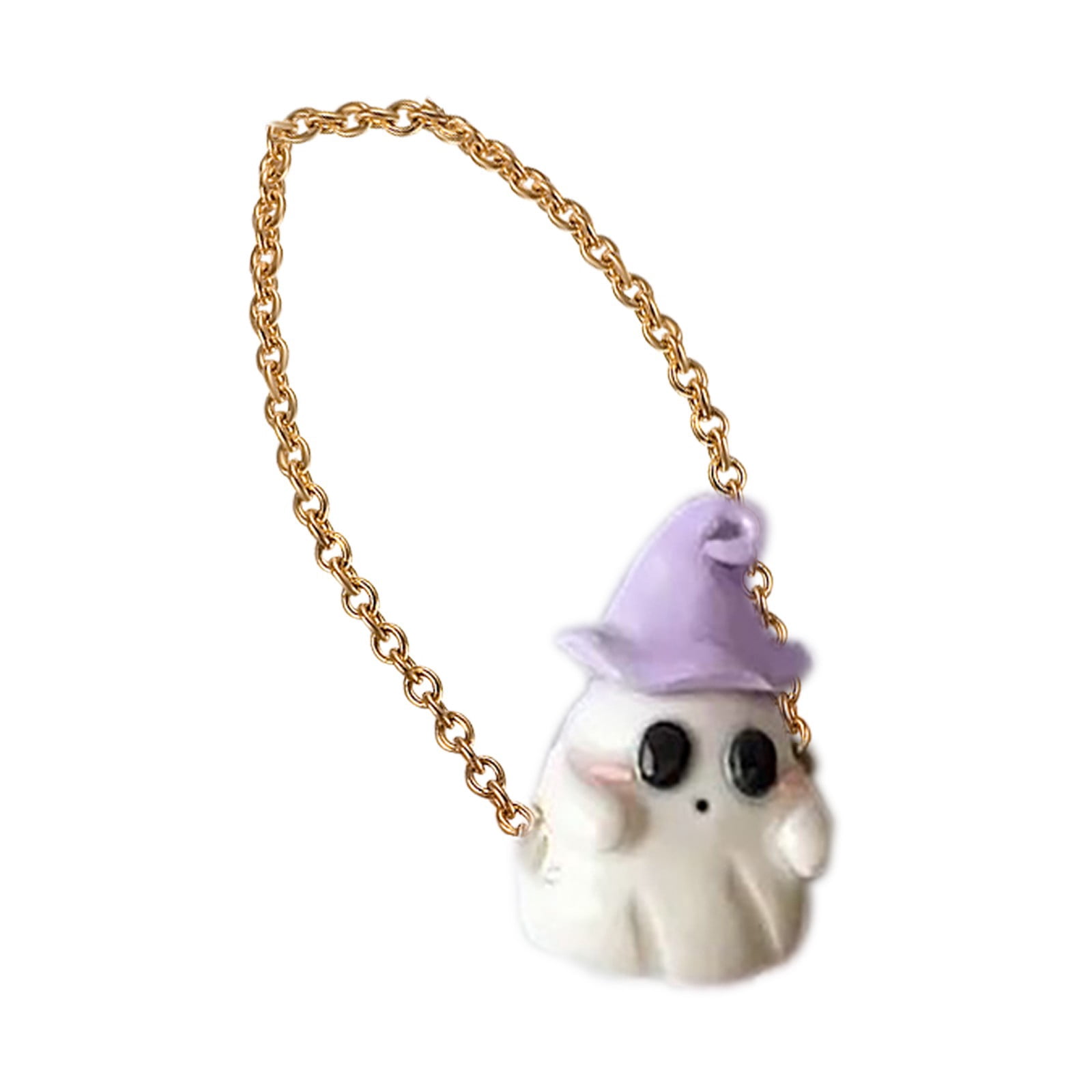 2025 Spooky Resin Ghost Doll Charm - Premium Halloween Doll Accessory ...