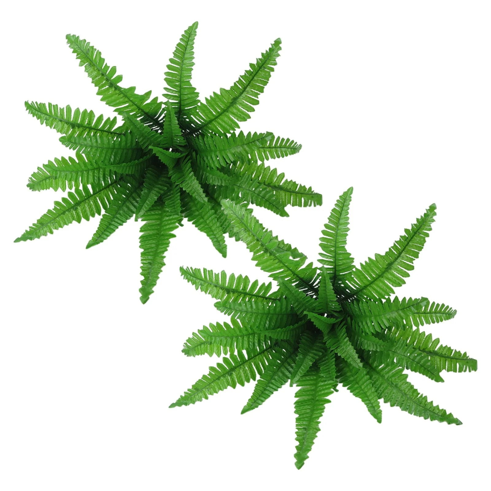 2025 Spring 2PC Artificial Boston Fern Outdoor, Artificial Plant Fake ...