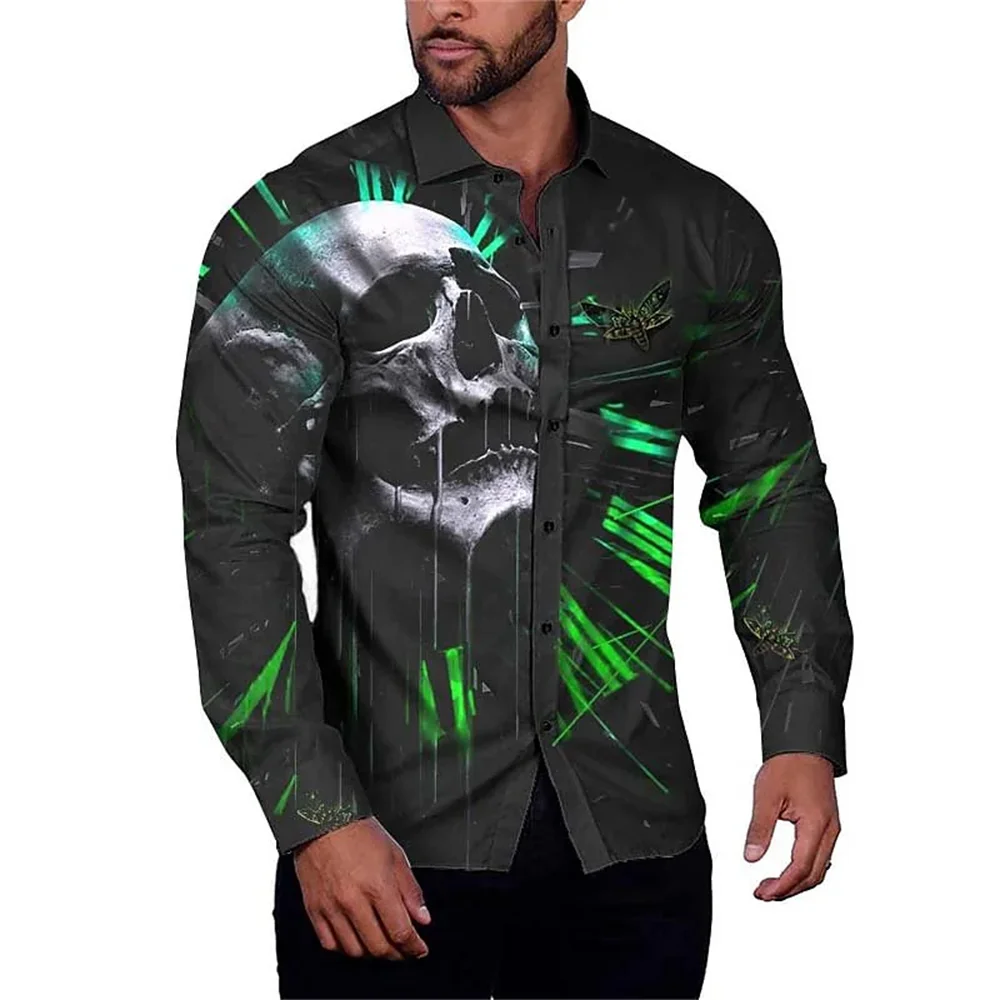 2025 Spring Fashion Social Men's High Quality Long sleeved Single ...